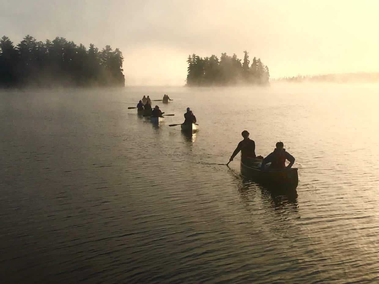 More Fun on an Algonquin Log Cabin Adventure - Voyageur Quest